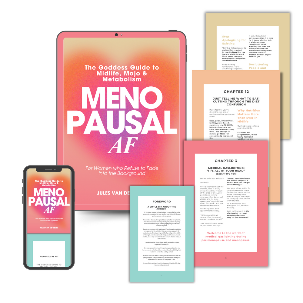 Menopausal AF: The Goddess Guide to Midlife, Mojo & Metabolism Digital